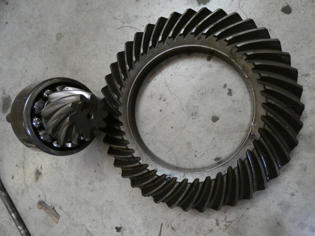 Steyr Plus 540 545 Kegelrad Tellerrad, 149,00