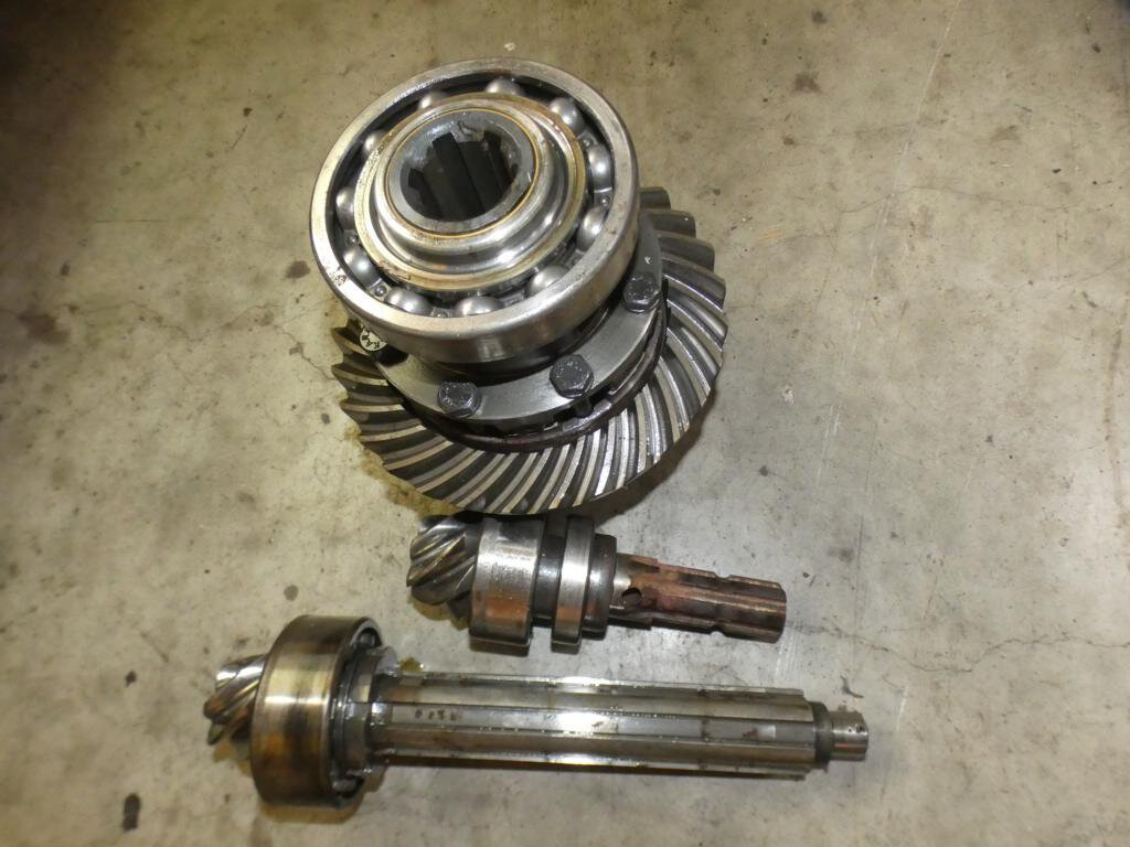 Porsche Diesel Standard 218 Kegelrad Tellerrad Differential Wegezapfw ...